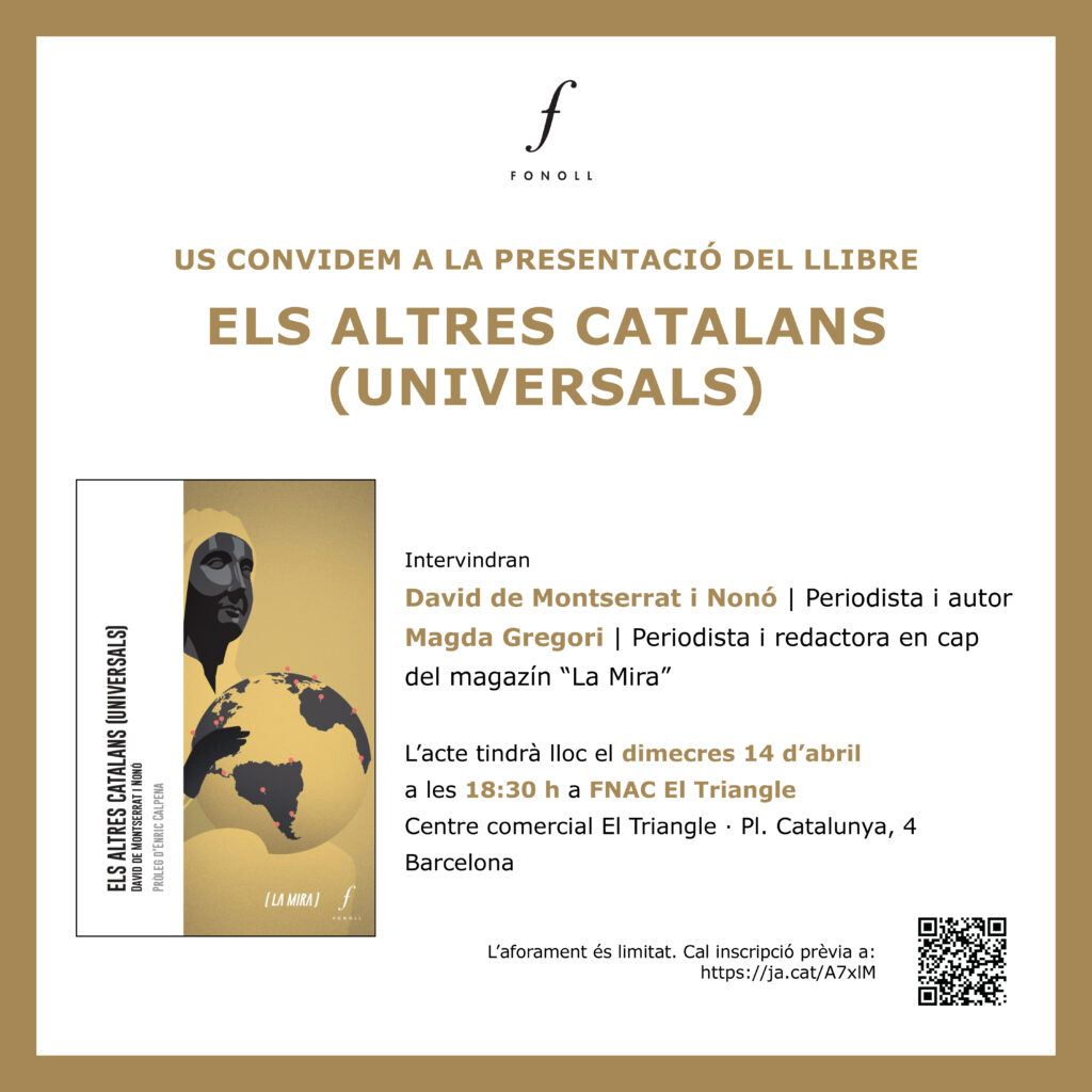 Presentació Els altres catalans (Universals) - Editorial Fonoll