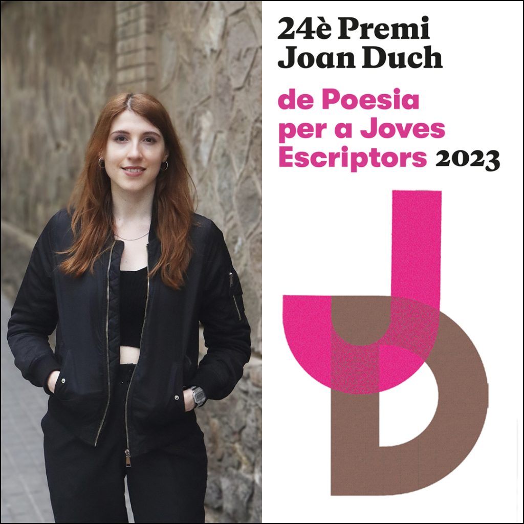 Laia Pujol Abizanda i Joan Graell i Piqué, guanyadors del 24è Premi Joan Duch de poesia per a ...